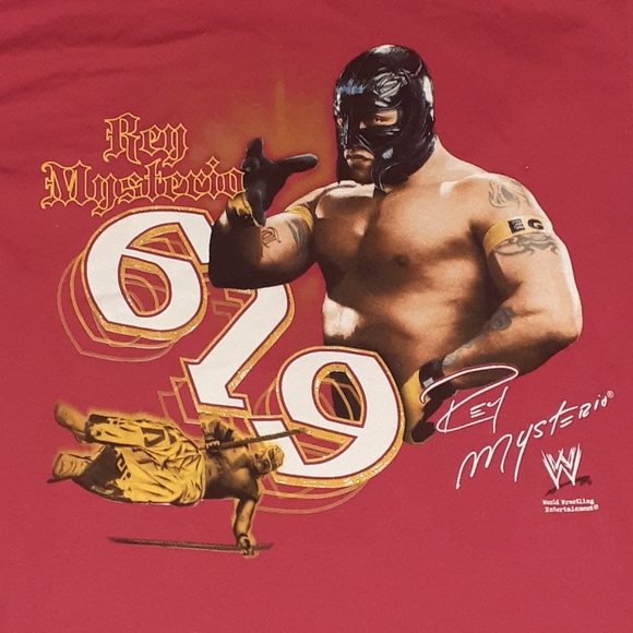 WWE | Shirts | 21 Wwe Rey Mysterio Jr 619 Shirt Vintage Wrestling Tee ...